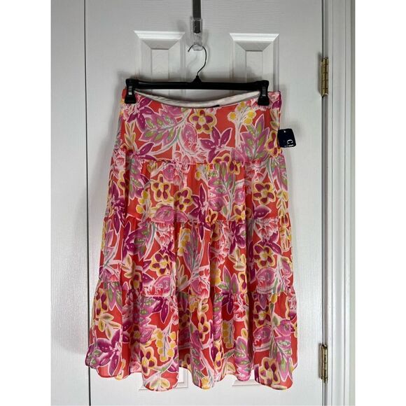 Chaps | Skirts | Nwtchapswomensfloralskirtsizepm | Poshmark